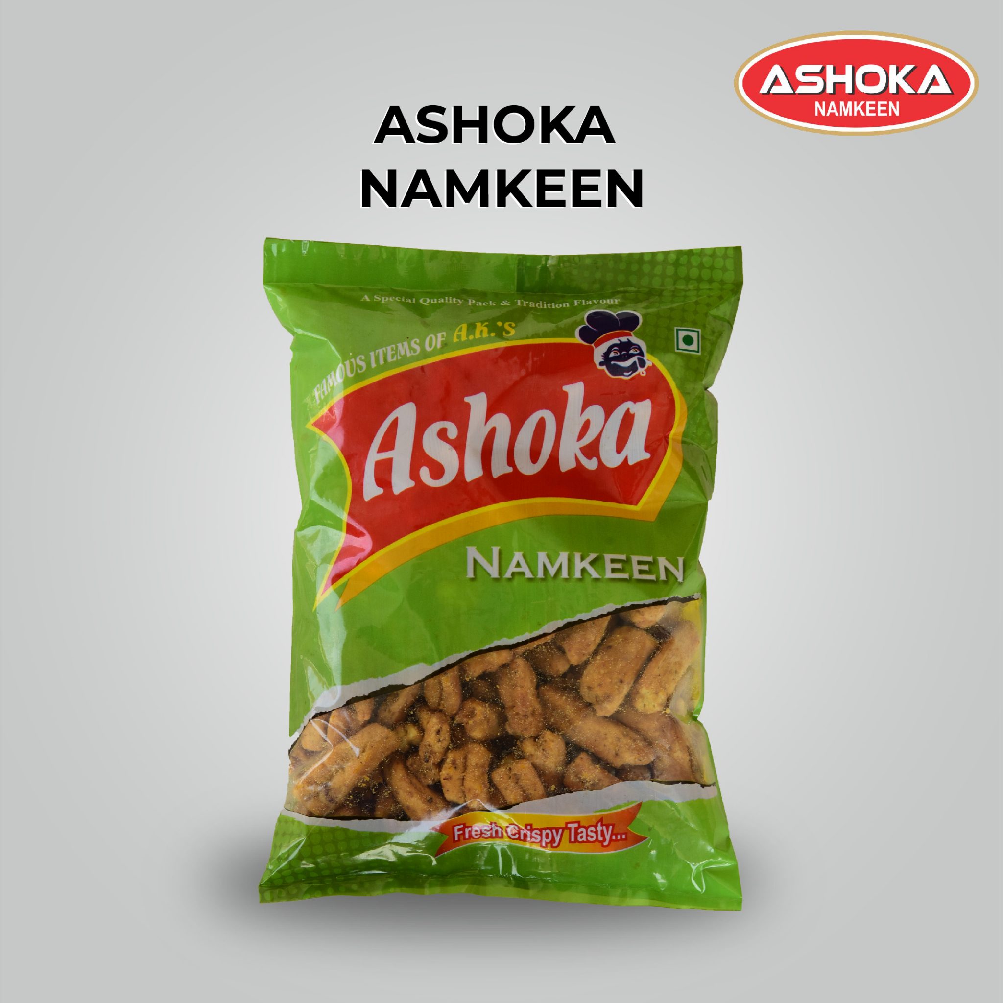 Lahsun Bhujia Sev 400GM – Ashoka Namkeen